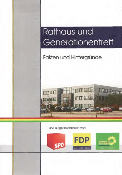 Rathaus und Generationentreff – Fakten und Hintergründe – Grüne Grefrath